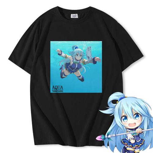 Jual Kaos Konosuba Aqua Nevermind Anime Manga Otaku Wibu Isekai ...