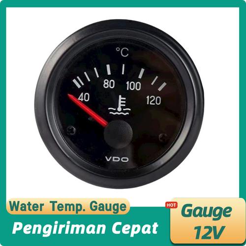 Jual Water Temperature Gauge 12V VDO PN 310 030 002C Water Temp. Gauge ...