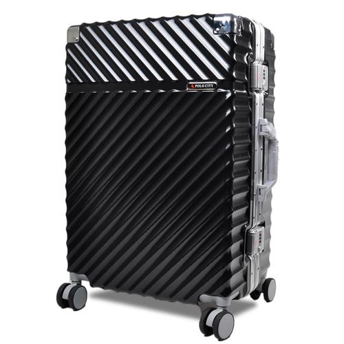 Promo Koper Hardcase Aluminum Polo City No Zipper Size Kabin 20 Inch ...