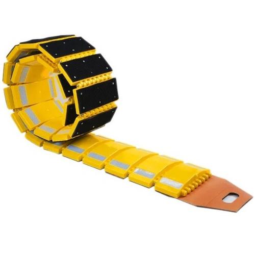 Jual flexible plastic hump portable traffic guard road speed bump ...