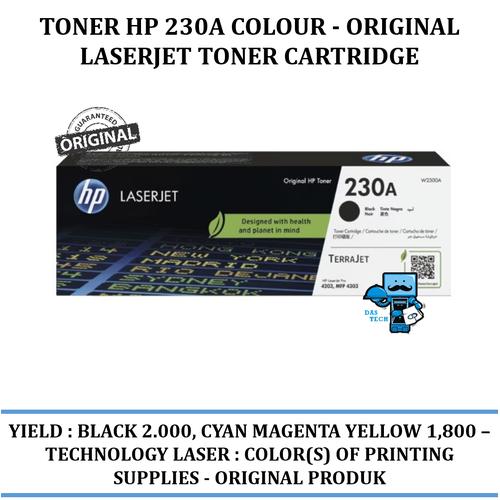 Promo Toner HP 230A Colour - Original LaserJet Toner Cartridge Cicil 0% ...