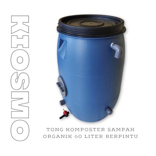 Jual Tong Komposter Alat Pengolah Sampah Organik 60 Liter Berpintu ...