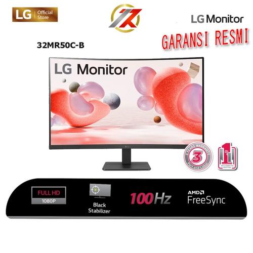 Jual Monitor LG 32MR50C-B 32'' 32 INCH Curve Monitor FHD with AMD ...