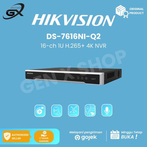 Jual Hikvision NVR DS-7616NI-Q2 16 Channel Up to 16-ch IP camera inputs ...