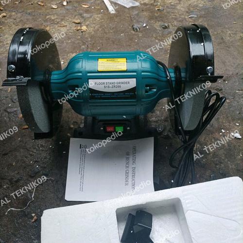 Jual OPT Mesin gerinda duduk 8 inch 650W 1 phase 220V 200x20x32mm ...