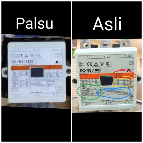 Jual Contactor Fuji Electric SC-N12 SCN12 Super Coil ACDC - 110V ...