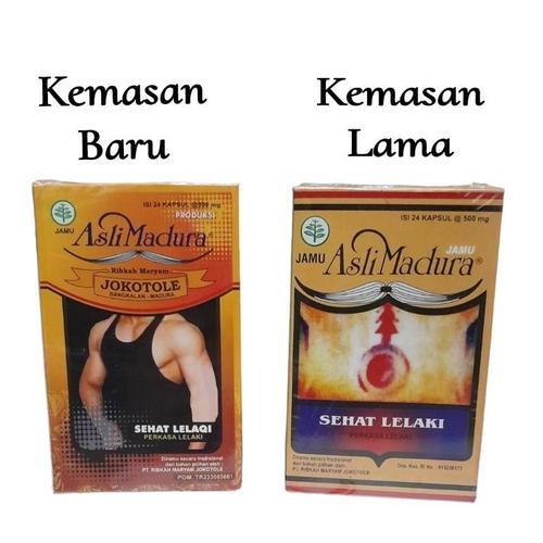 Jual Jamu Sehat Lelaki 24 Kapsul Tradisional Madura - Kemasan Baru ...