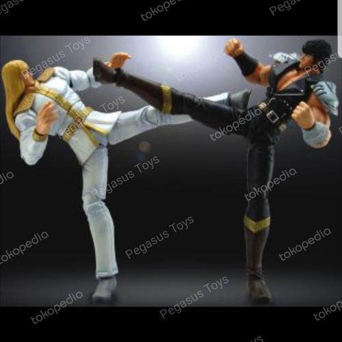 Jual Hyper Hero Dynamite Gokin Fist of the north star Kenshiro vs Shin set - Kota Bandung ...