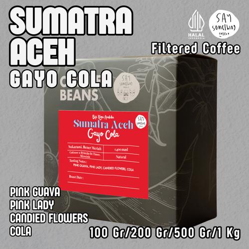 Promo Biji Kopi Arabika Sumatra Aceh Gayo Cola - FIlter - 1 kg, Whole ...