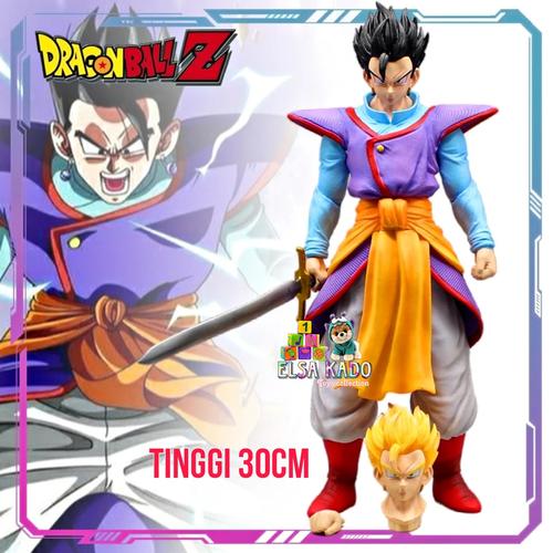 Jual Action Figure Son Gohan Kaioshin 2 Head 30cm PVC Dragon Ball Z ...