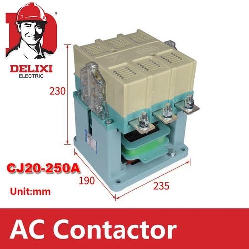 Jual Contactor / Kontaktor Delixi Cj20-250 Cj20-250a 220v. Ori Delixi ...