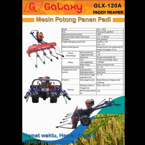 Jual Mesin potong panen padi . Paddy reaper . Pertanian - Jakarta Barat ...