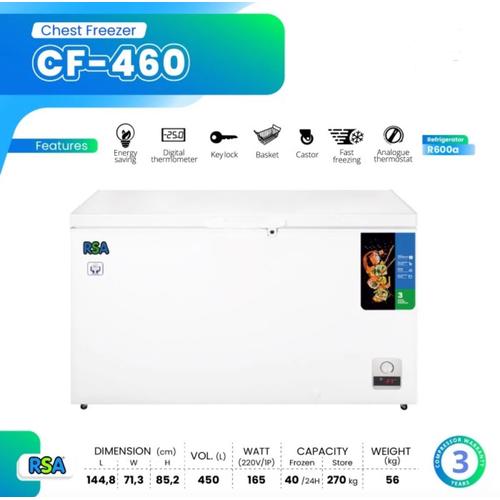 Jual Freezer box RSA CF 460 / chest freezer CF-460 - Kota Denpasar ...