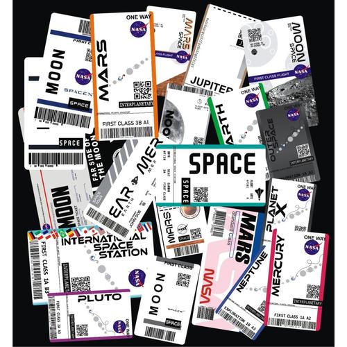 Jual RIMOWA STICKER NASA / TRAVEL STICKER PACK / STICKER KOPER RIMOWA ...