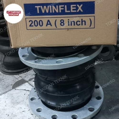 Jual Tozen Rubber Flexible Joint Twinflex Jis 10k 2" inch DN50 ...