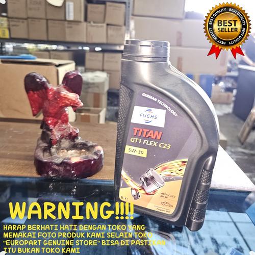 Jual OLI MESIN FUCHS TITAN GT1 FLEX C23 SAE 5W-30 1L ORI - Jakarta ...