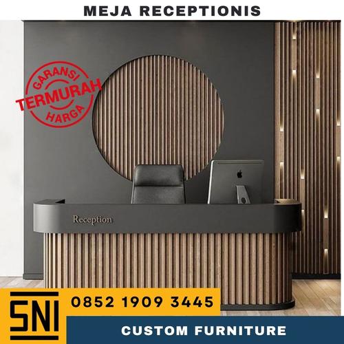 Jual Meja Reception meja receptionist meja kasir meja Reseptionis Lapis ...