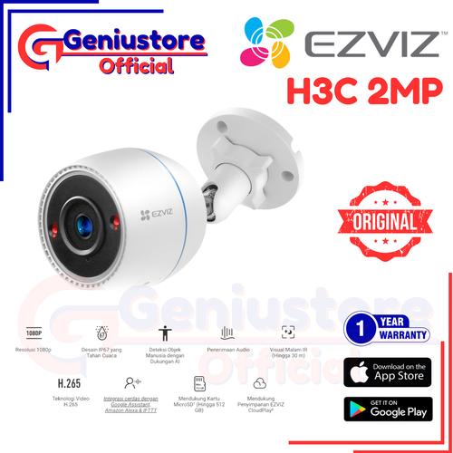 Jual EZVIZ H3C 2mp Smart Home Ip Camera Infrared CCTV Outdoor - Jakarta ...