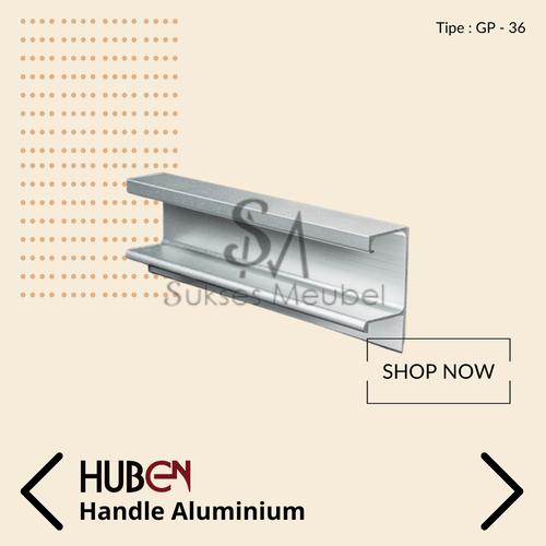 Jual GP 36 - HUBEN 3 MTR / PROFIL ALUMINIUM / HANDLE ALUMINIUM HUBEN GP ...