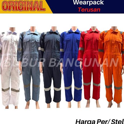 Jual Wearpack Safety Coverall / Baju Kerja Proyek / Seragam Kerja ...