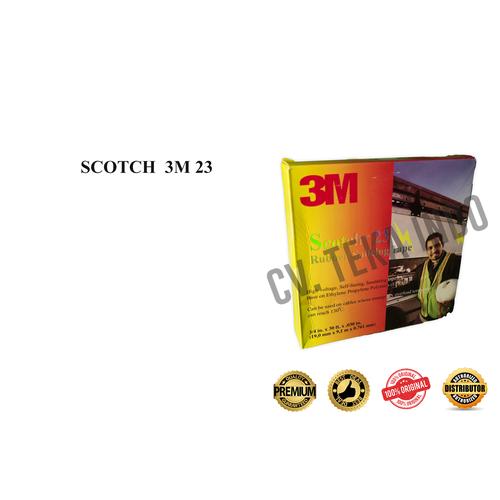 Jual Isolasi Scotch 3M Super 23+ Isolasi Listrik rubber splicing tape ...