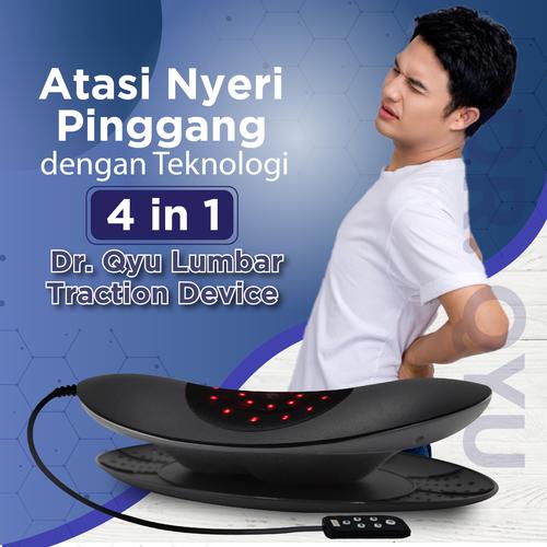 Promo Dr. QYU Lumbar traction fisioterapi portable untuk nyeri pinggang ...