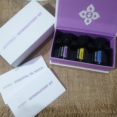 Jual doterra Introductory Kit 5ml Trio Oil Lavender lemon peppermint ...