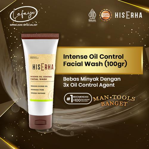 Promo HisErha Intense Oil Control Facial Wash - Pembersih minyak wajah ...