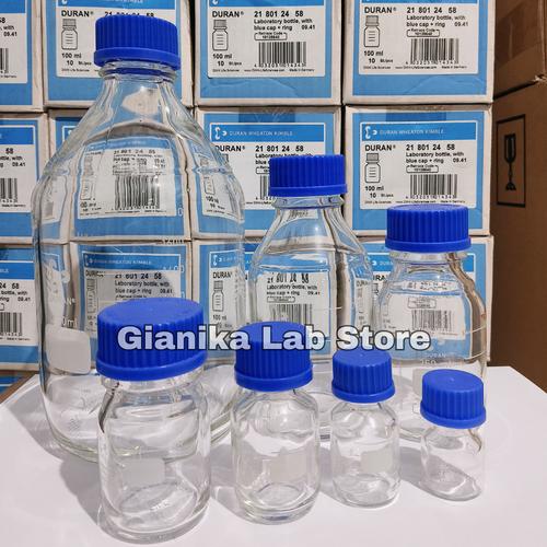 Jual DURAN Laboratory Bottle Botol Laboratorium Botol Sampel Kaca ...