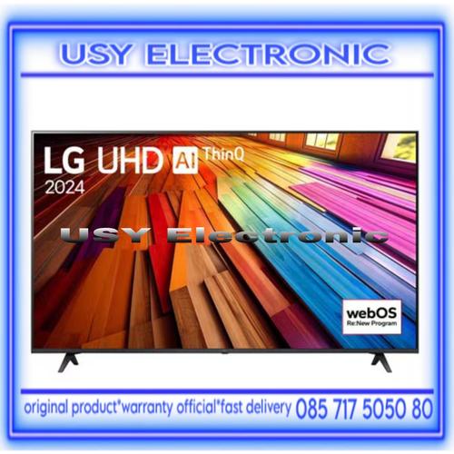 Promo LG 43UT8050PSB - SMART TV UHD 4K HDR 43 INCH WEB OS 43UT8050 2024 ...