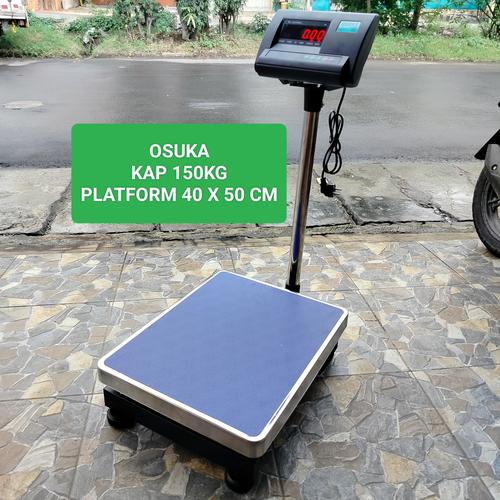 Jual Timbangan Digital Duduk 150 kg Platform 40 x 50 cm OSUKA ...