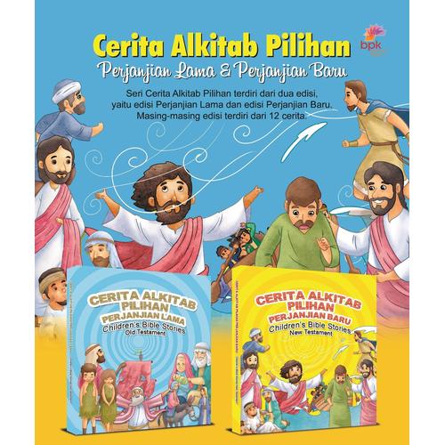 Jual Cerita Alkitab Pilihan Perjanjian Lama dan Baru. Buku Cerita ...