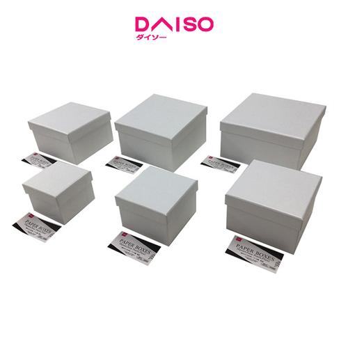 Jual Daiso Paper Boxes(Square Faux Pearls Plain) - 6 - Jakarta Selatan ...