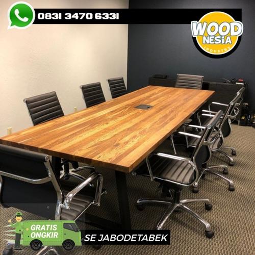 Jual Meja Meeting Kantor - Meja Rapat 270 × 100 × 75 × 3 cm + meja ...