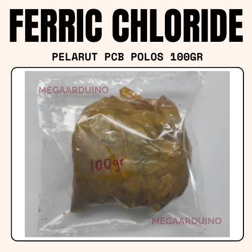 Jual FeCl3 Feri Klorida Ferric Chloride Pelarut PCB polos 100gr - Kota ...