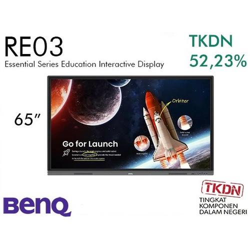 Jual BENQ RE6503N2 TKDN - Interactive Flat Panel Essential Series ...