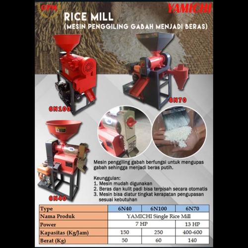 Jual Mesin giling gabah . Rice mill . Pertanian - 150 kg / jam ...