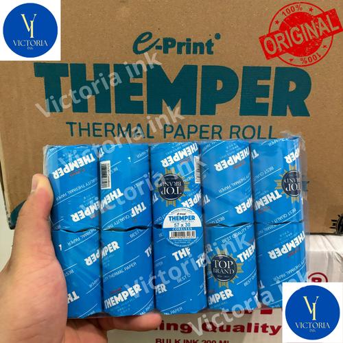 Promo THEMPER THERMAL PAPER EPRINT 57x30 KERTAS THERMAL CORELESS ...