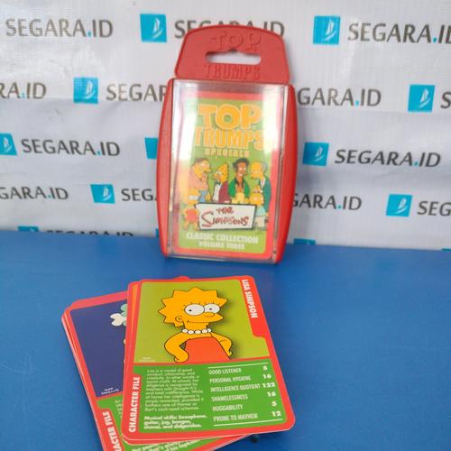 Jual Card Games - Top Trumps The Simpsons Special Edition - Kota Depok ...