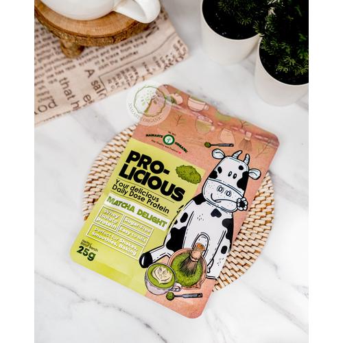 Jual PROLICIOUS WHEY PROTEIN ISOLATE - MATCHA DELIGHT 25GR - Kota Cimahi - namaste organic ...