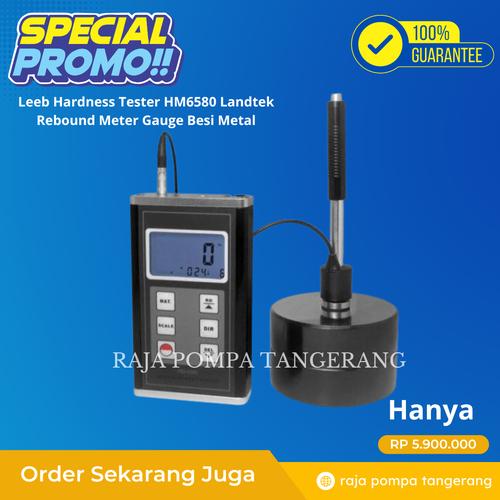 Jual Leeb Hardness Tester HM6580 Landtek Rebound Meter Gauge Besi Metal ...