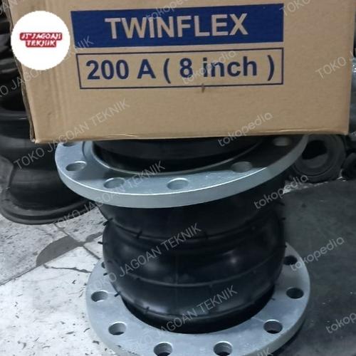 Jual Tozen Rubber Flexible Joint Twinflex Jis 10k 3" inch DN80 ...