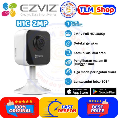Jual EZVIZ H1C 2MP Smart Home Wifi IP Camera CCTV Indoor 1080p Type C ...