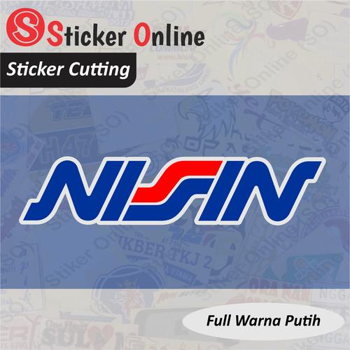 Jual Stiker Nissin Racing | Sticker Cutting Nissin Racing Motor Striping Mobil - Biru, Panjang 7 ...