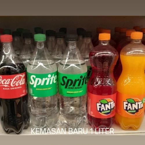 Jual COCA COLA / SPRITE / FANTA botol minuman soda 1500ml 1.5 Liter ...