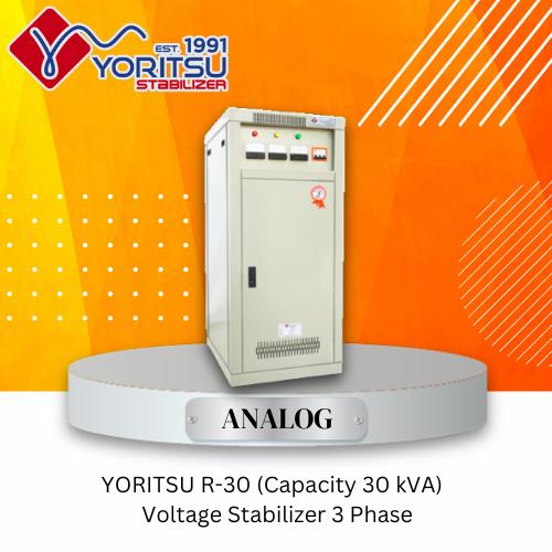 Jual Stabilizer Listrik Stavolt Listrik Avr Yoritsu R-30 kVA - Unit ...