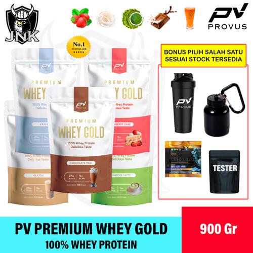 Jual Provus Premium Whey Gold 2 lb 900gr | 100% Whey Protein ...
