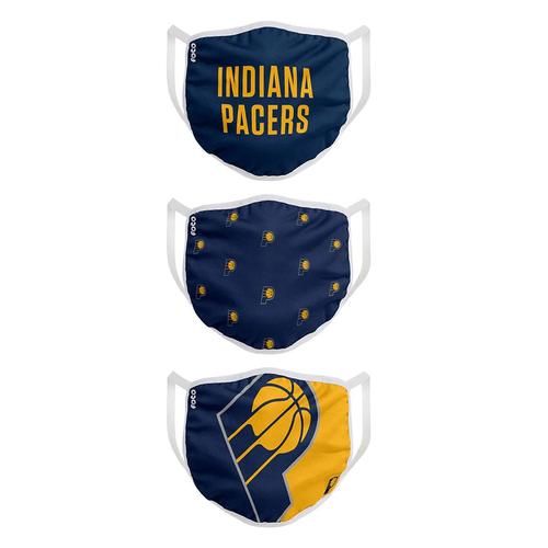Jual Masker Foco NBA - Indiana Pacers Adult Printed Face Covering 3 ...