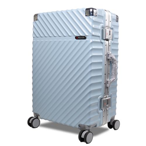Promo Koper Hardcase Aluminum Polo City No Zipper Size Kabin 20 Inch ...