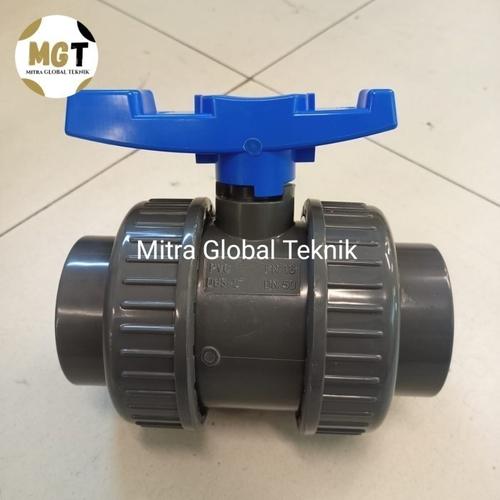Jual 4" Inch Ball Valve Watermur PVC / True Double Union Watermur PVC ...
